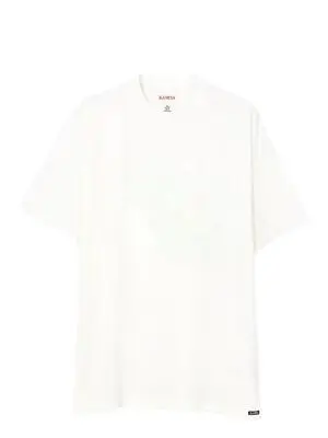 KAMIYA Horse-print T-shirt - White