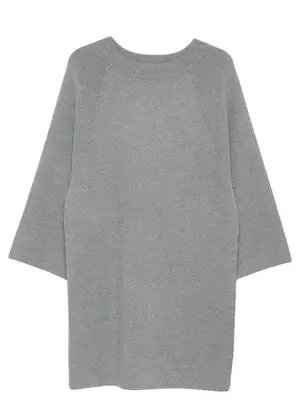 Max Mara Raglan-sleeve Dress - Grey