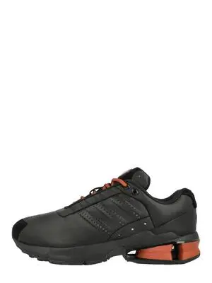 Y3 Adidas Control Perforated Leather Sneakers - Black