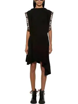 Emilio Pucci Asymmetric Short Dress - Black