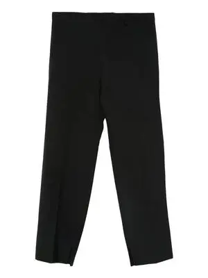 Gucci Gabardine Wool Trousers - Black