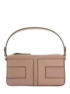 Elisabetta Franchi Top-handle Rectangular Shoulder Bag - Neutrals