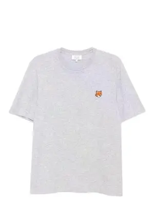 Maison Kitsuné Fox Head Patch T-shirt - Grey