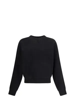 Dsquared2 Ribbed-hem Crew-neck Sweatshirt - Black