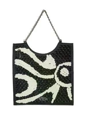EMILIO PUCCI Embroidered Fold Tote Bag