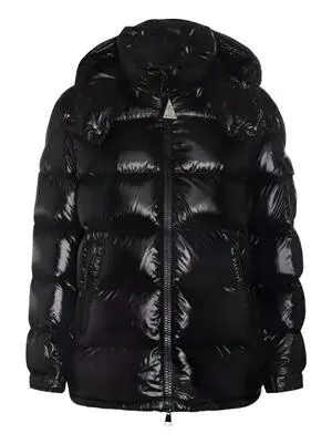 Moncler Hooded Puffer Jacket - Black