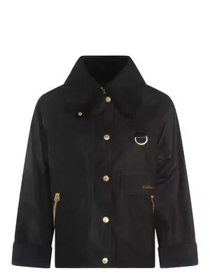 Barbour Waxed Cotton Jacket - Black