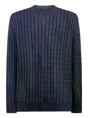 Sease Cable-knit Sweater - Blue