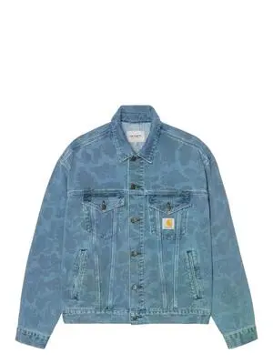 Carhartt Work In Progress Duck Helston Denim Jacket - Blue