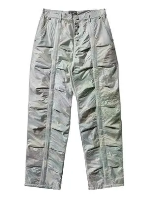 THUG CLUB Clouded Line Gob Trousers - Grey