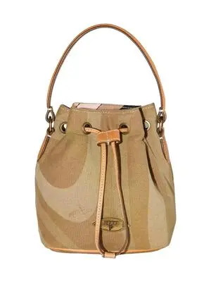 Emilio Pucci Drawstring Bucket Bag - Brown