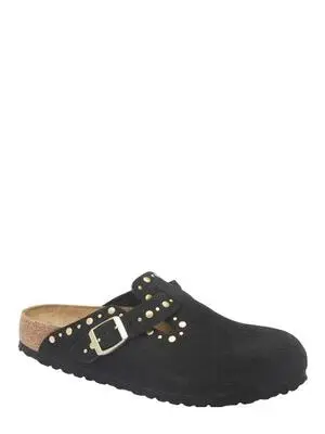 BIRKENSTOCK Boston Rivets Clog Black