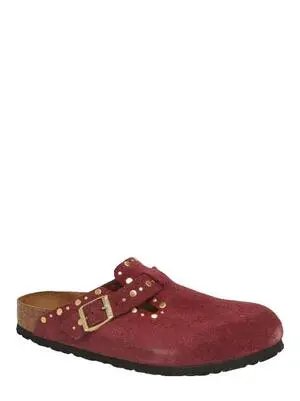 BIRKENSTOCK Boston Rivets Clog Zinfandel
