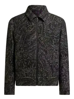 Etro Jacquard Bomber Jacket - Grey