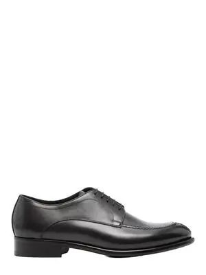 DOUCAL'S Leather Lace-up Shoes - Black