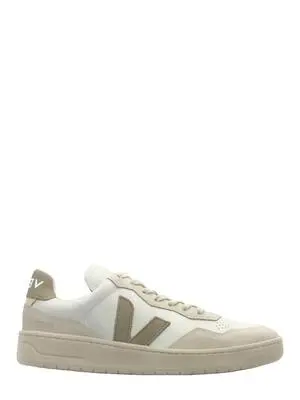 VEJA Leather And Suede Trainers - White