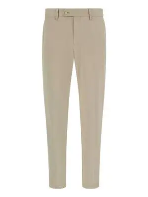 Boggi Milano Buttoned Trousers - Neutrals