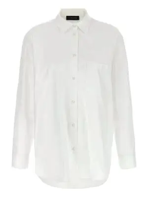 Andamane Pocket Button-down Shirt - White