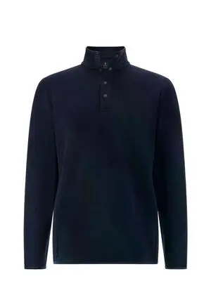 Boggi Milano Mock-neck Sweatshirt - Blue