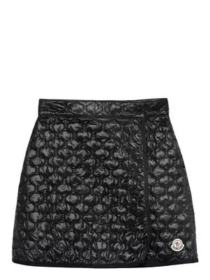 Moncler Quilted Miniskirt - Black