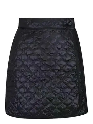 Moncler Quilted Mini Skirt - Black