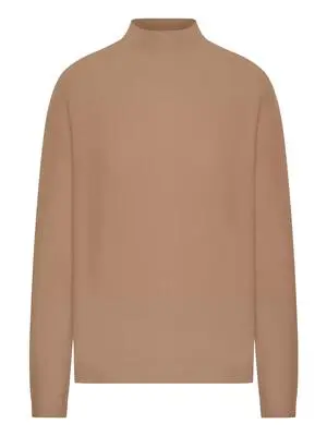Max Mara Mock-neck Sweater - Brown