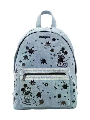 Desigual Mickey Mouse™ Denim Backpack - Blue