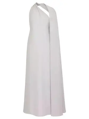 Valentino Garavani Structured Couture Midi Dress - Grey