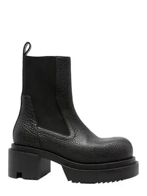 Rick Owens 60mm Beatle Bogun Platform Boots - Black
