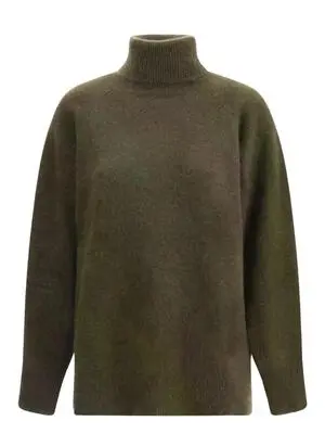 P.a.r.o.s.h High-neck Brushed Sweater - Green