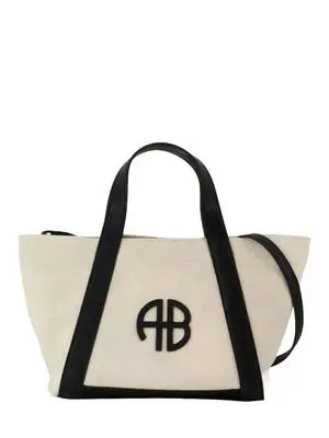 ANINE BING Small Cara Tote Bag - White