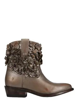Frye Billy Flower Boots - Metallic