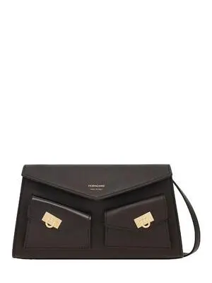 FERRAGAMO Hug Multipocket Mini Bag - Natural