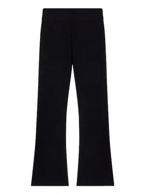EMPORIO ARMANI Core Lady Stretch-Cotton Jersey Bootcut Leggings