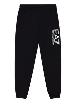 Emporio Armani Visibility Cotton-blend Joggers - Black