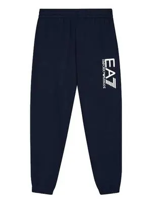 Emporio Armani Visibility Cotton-blend Joggers - Blue