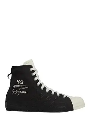 Adidas Y3 Nizza Hi High-top Sneakers - Orbit Grey/black