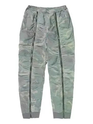 THUG CLUB Zip-detail Straight-leg Trousers - Multicolour