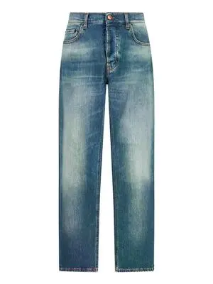 HAIKURE Tokyo Faded Jeans - Blue