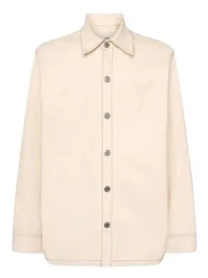 Ami De Coeur Overshirt Jacket - White/creme