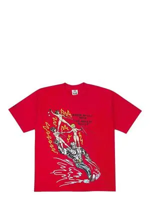 WARREN LOTAS Ski Pyramid T-shirt - Red