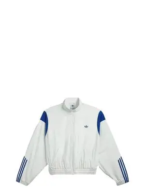 Adidas Logo-print Off Track Jacket - White