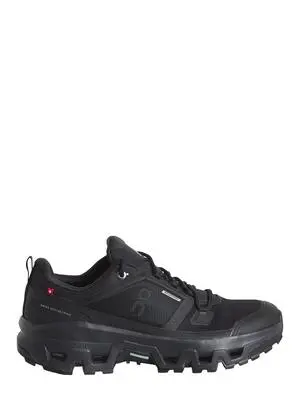 On Waterproof Cloudrock Hiking Trainers - Black