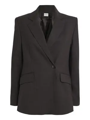Claudie Pierlot Wool-blend Blazer - Brown