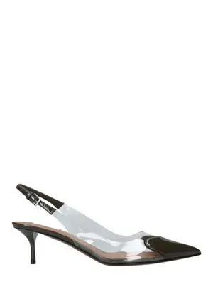 Alaïa Le Coeur Slingback Pumps - Green