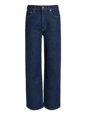 AGOLDE Harper Straight-leg Jeans - Dark Blue