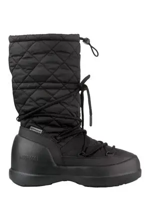 Moon Boot Mezzaluna Lace-up Boots - Black