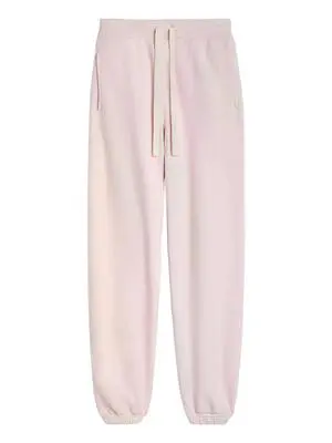 JIL SANDER Cotton Terry Track Pants - Pink