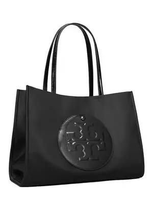 Tory Burch Small Ella Patent Tote - Black