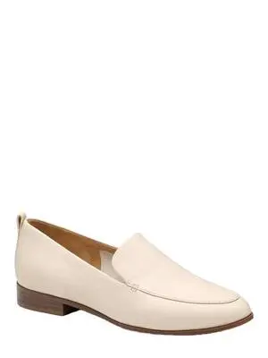 JOHNSTON & MURPHY COLLECTION Ali Loafer Bone Calfskin